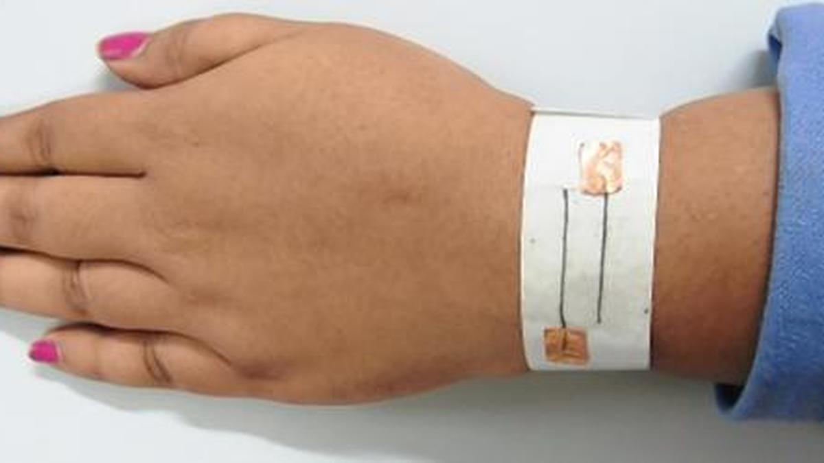 IIT Bombay’s sensor detects zinc in sweat, soil in real-time - The Hindu