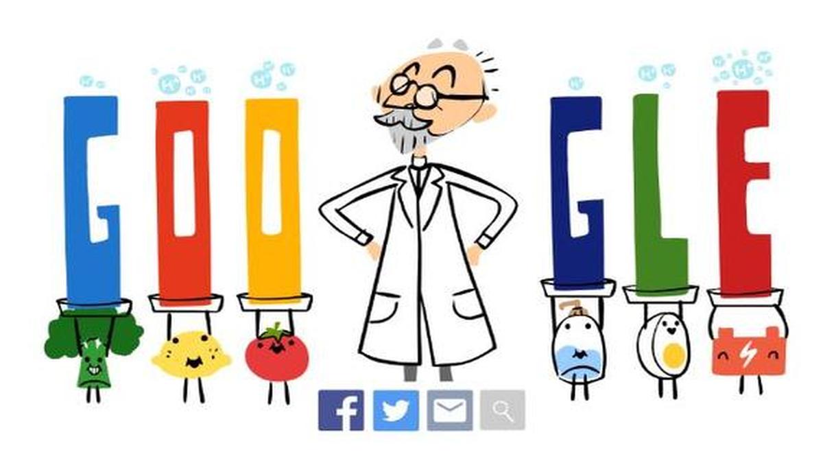 Google’s latest doodle features S. P. L. Sørensen, the creator of the ...