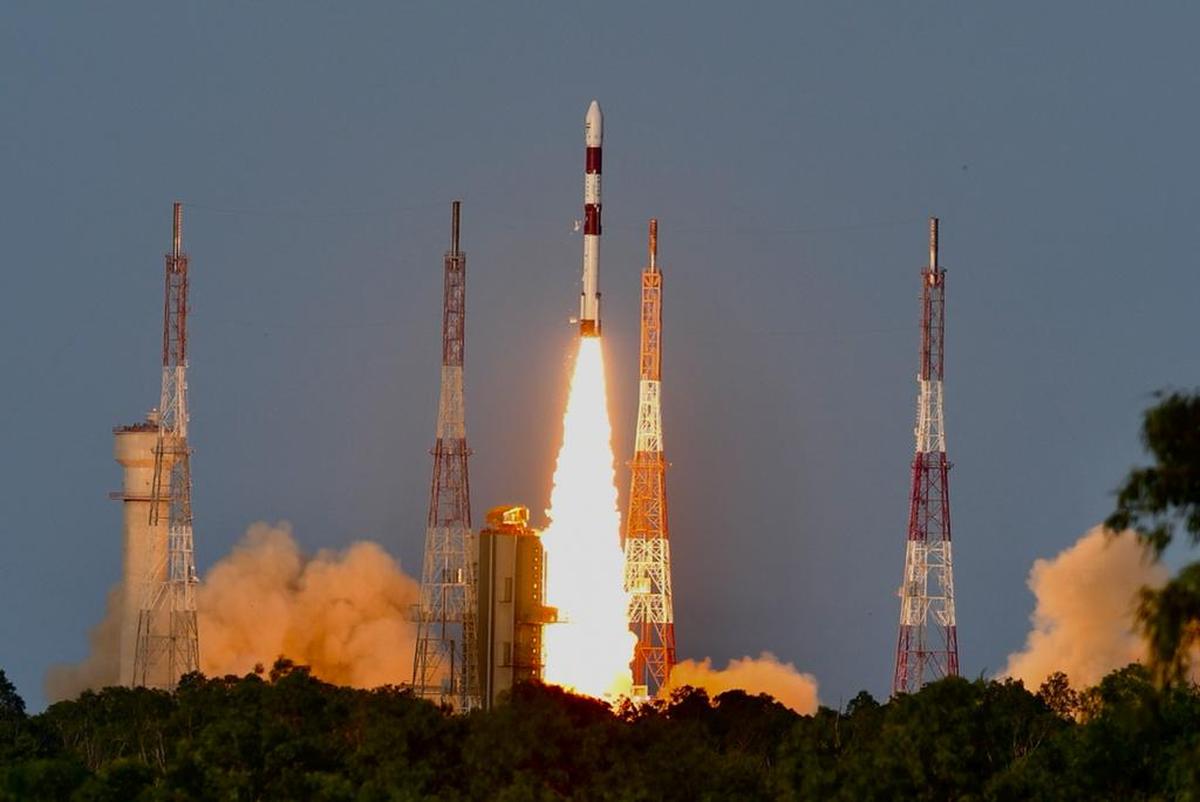 Modified PSLV places three foreign satellites in orbit - The Hindu