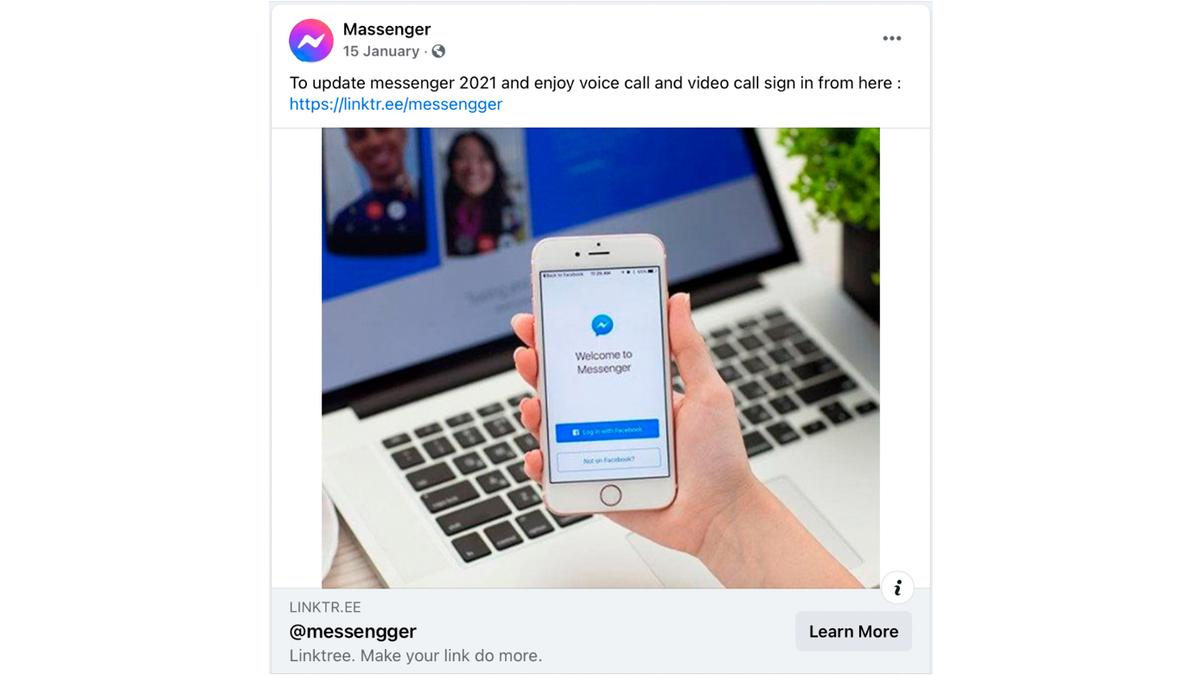 Facebook Messenger users in over 80 countries hit by large-scale scam ...