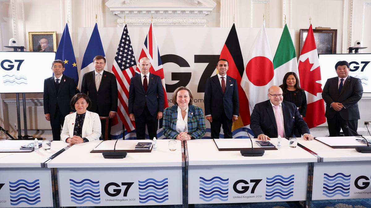G7 countries reach breakthrough on digital trade and data - The Hindu