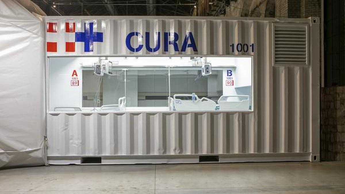 In Italy, two designers convert shipping containers into COVID-19 care ...