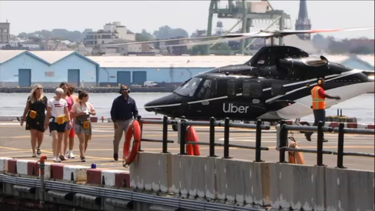Watch: Uber launches helicopter service - The Hindu