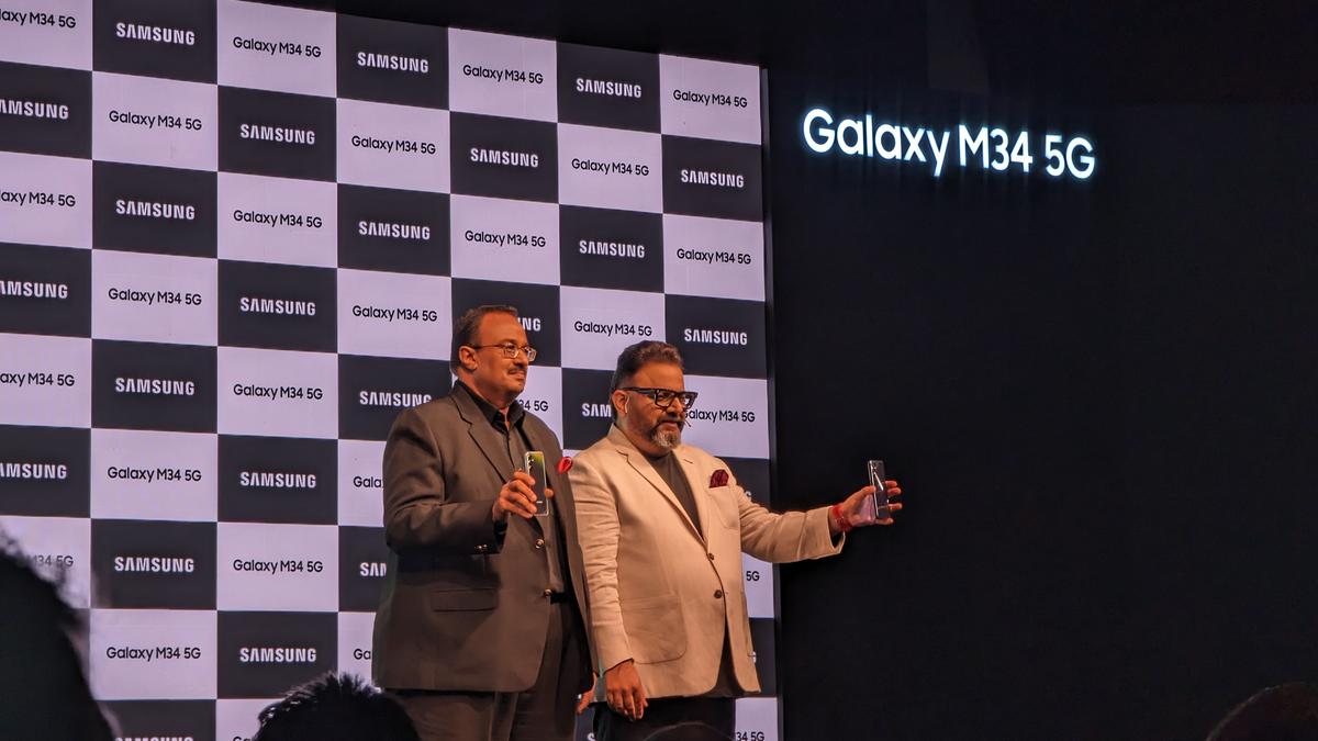 Samsung launches Galaxy M34 5G with 6,000mAh battery in India - The Hindu