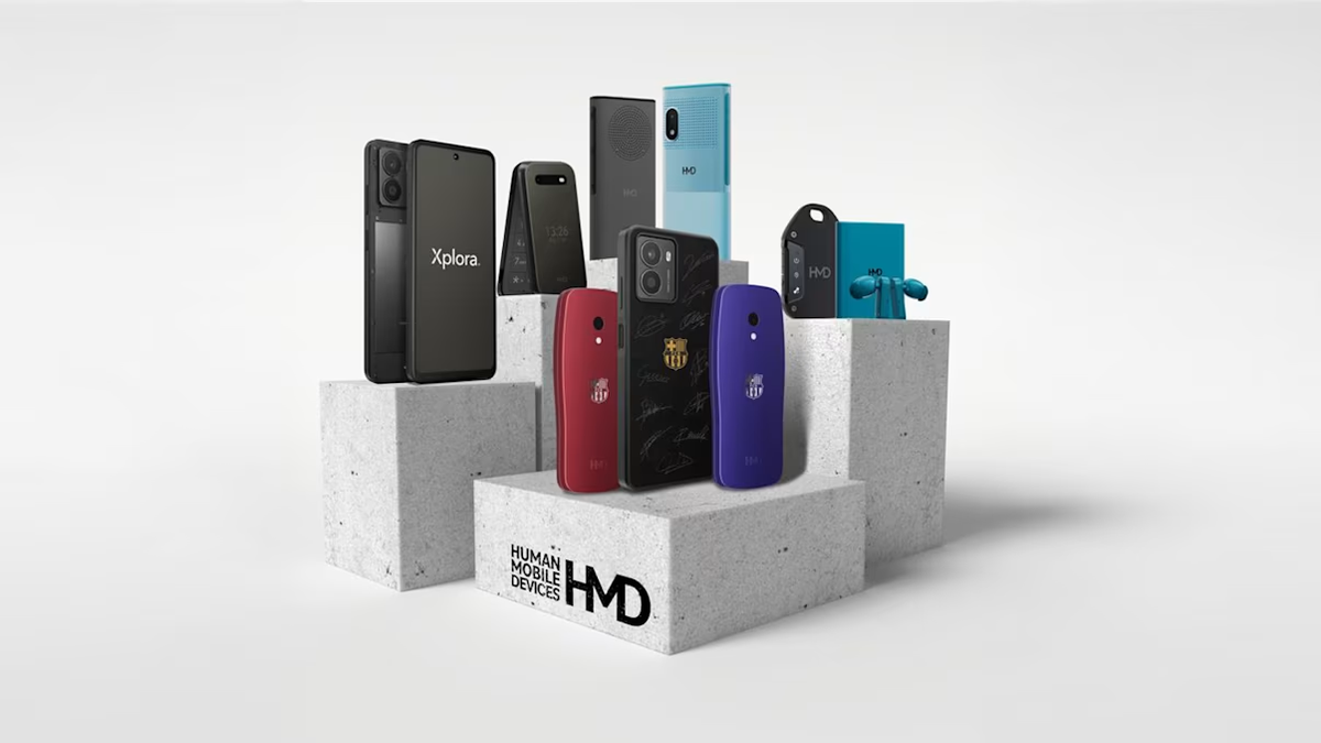 HMD Amped Buds, Fusion X1, Barca phones and feature phones unveiled at ...