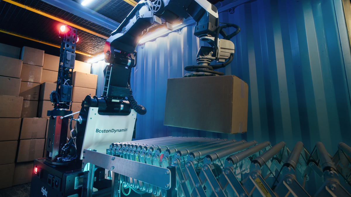 Boston Dynamics introduces 'Stretch', new warehouse worker robot - The ...