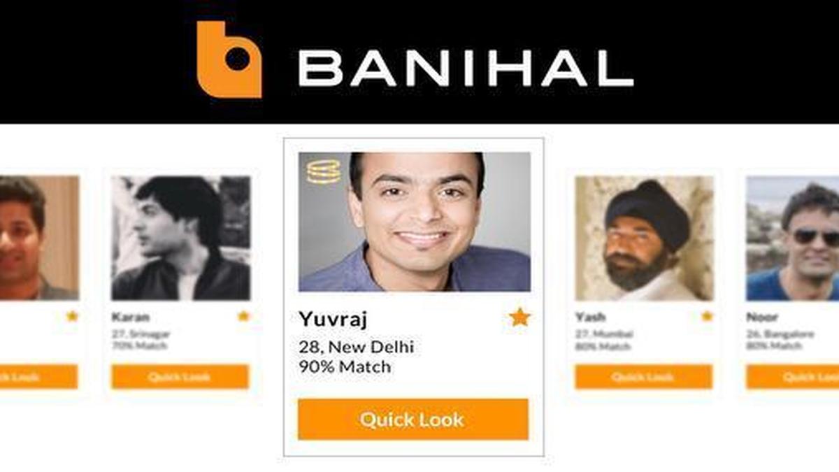 Banihal: An AI-powered match-making platform - The Hindu