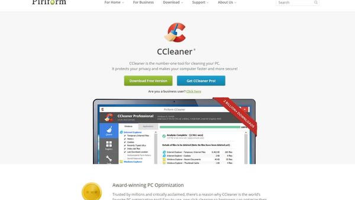 Hackers compromised CCleaner free software, Avast's Piriform says - The ...