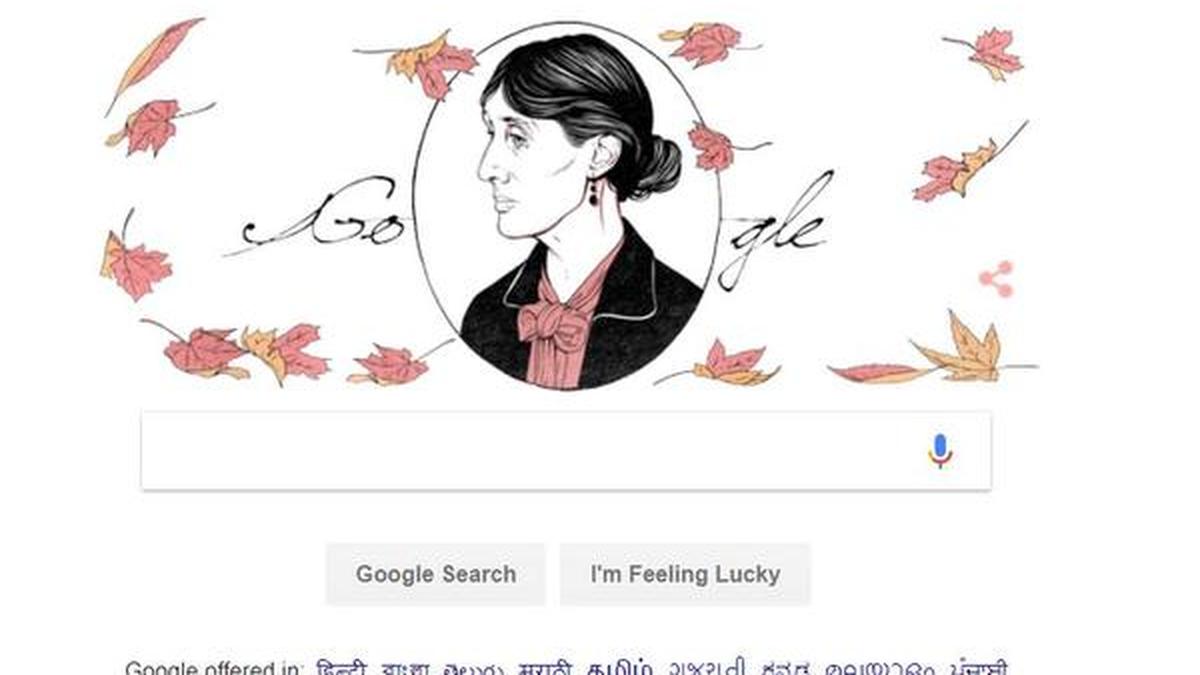 Google Doodle celebrates feminist author Virginia Woolf - The Hindu