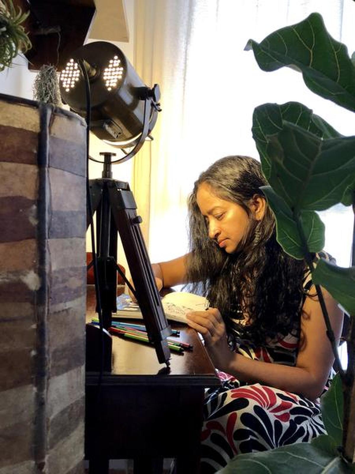 Tinder, modern romance and Indu Harikumar’s art - The Hindu