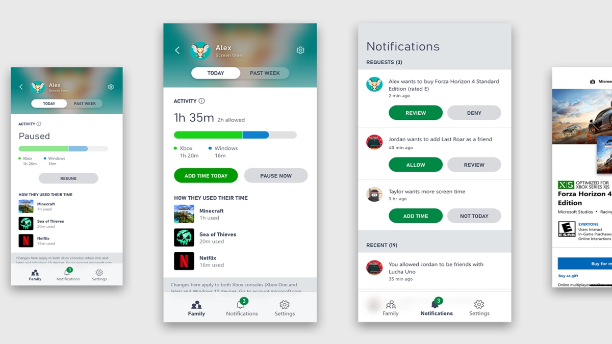 Xbox Family Settings app’s new features gives more control to parents ...