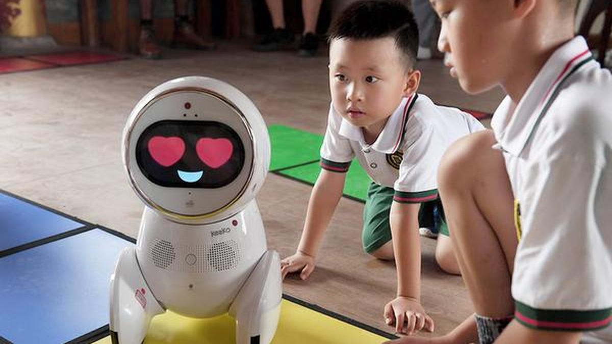 Robot teachers in China’s kindergartens - The Hindu