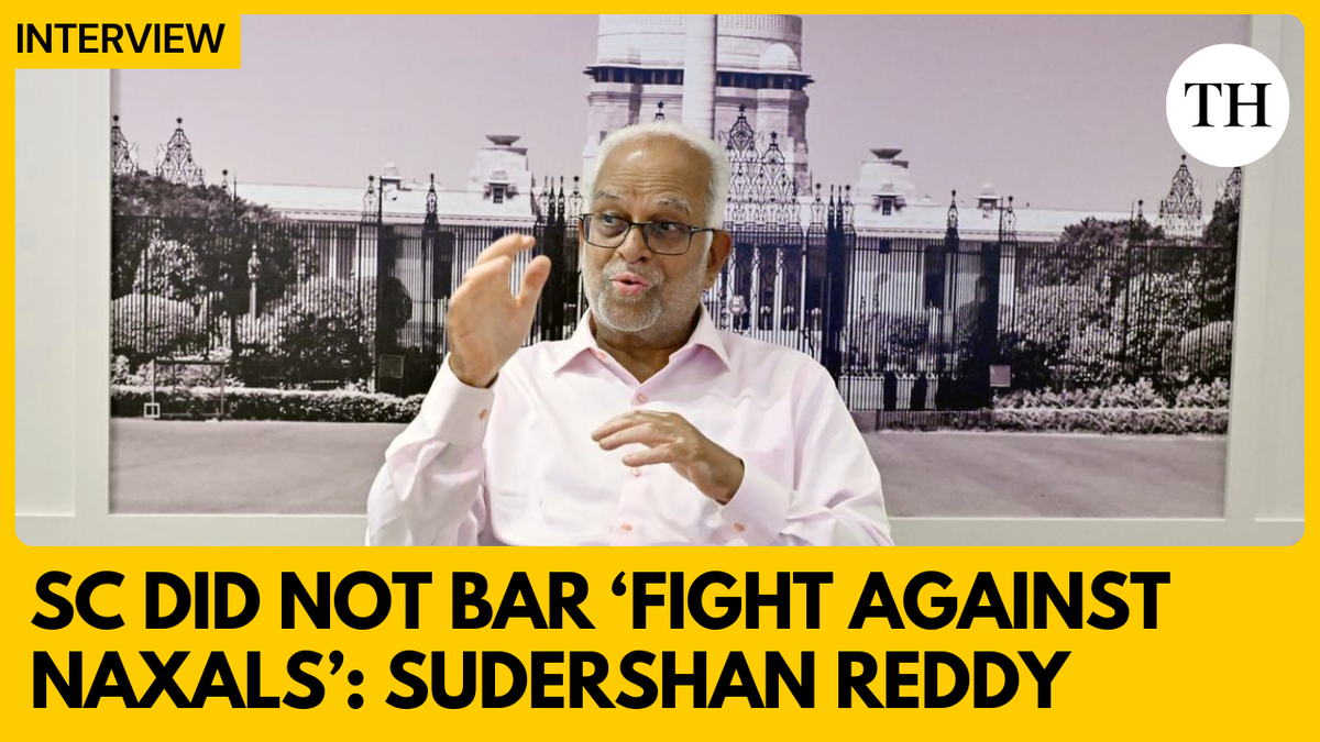 Watch: Opposition’s Vice-Presidential candidate Justice B. Sudershan ...