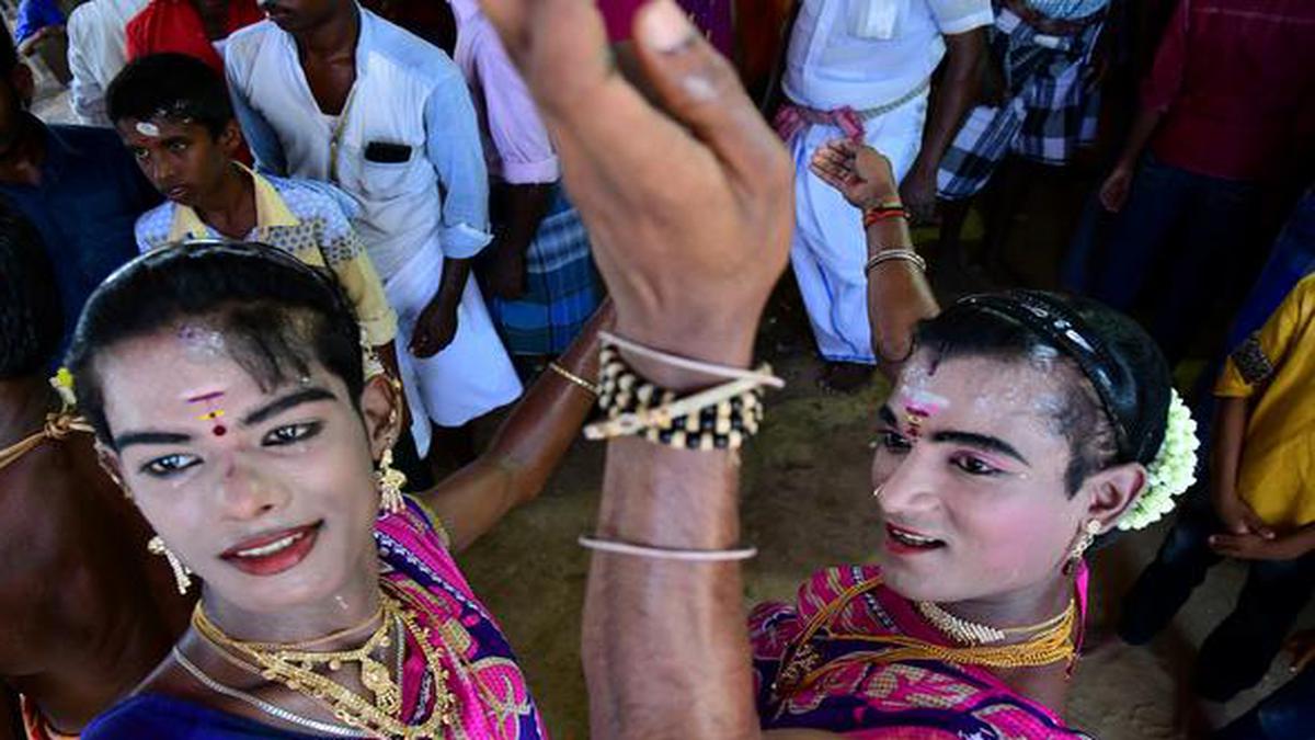 Kaniyan koothu performances are about a fierce local deity of Tamil ...