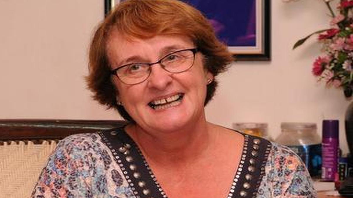 Child therapist Sue Macleod who spent a month with children with ...