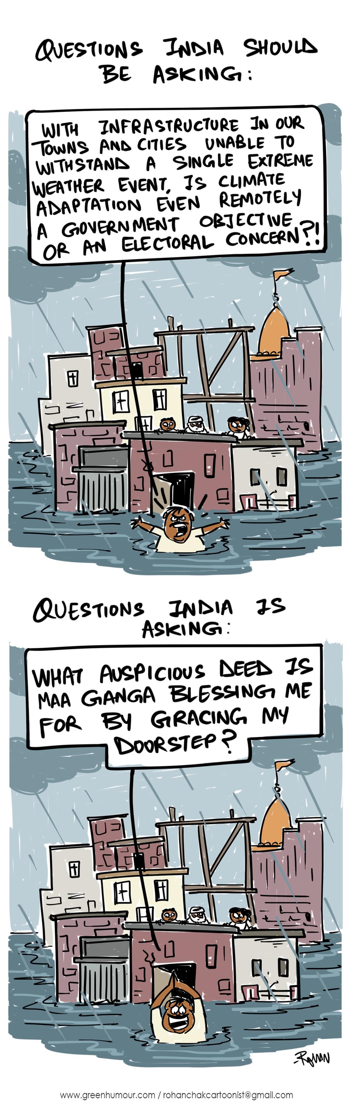 Uttarakhand floods: Green Humour by Rohan Chakravarty - The Hindu