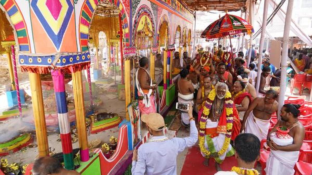 Consecration of Kasi temple - The Hindu