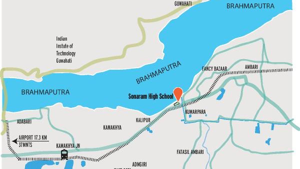 River Brahmaputra gets ready for Pushkaram - The Hindu