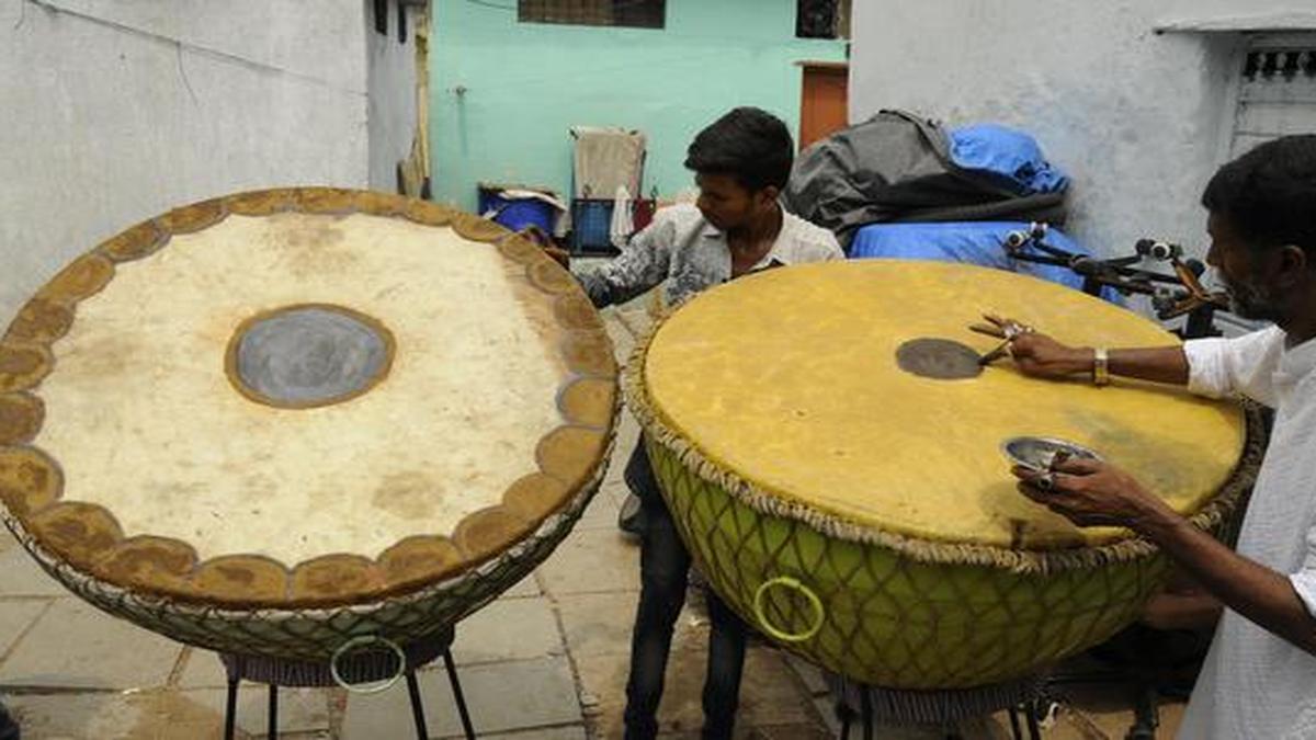 Gone are the drum beats! - The Hindu