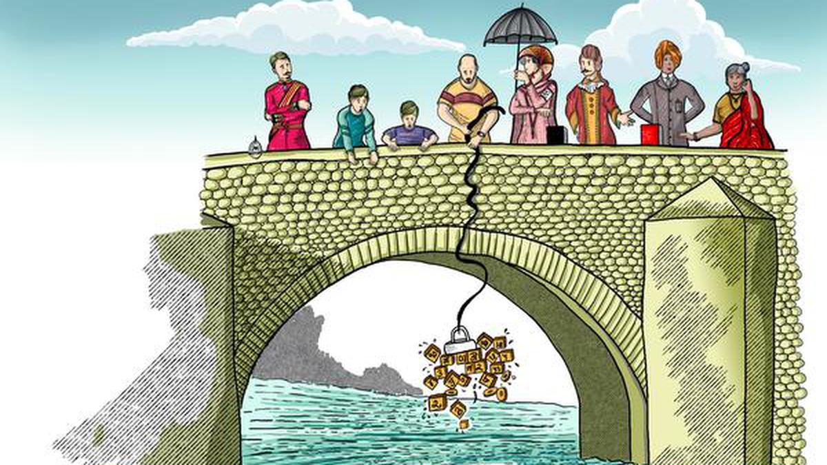 How did 84 lead cubes with Devanagari inscriptions end up at the bottom ...