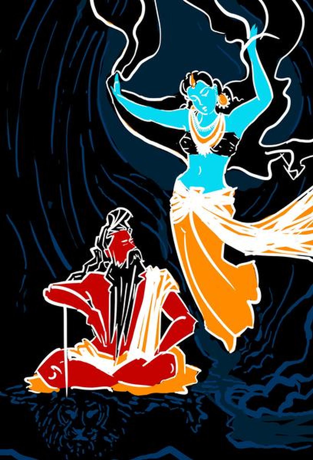 Rambha Apsara Hindu Mythology