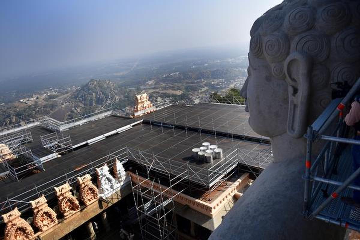 In pictures: anointing ceremony of Lord Bahubali begins at ...