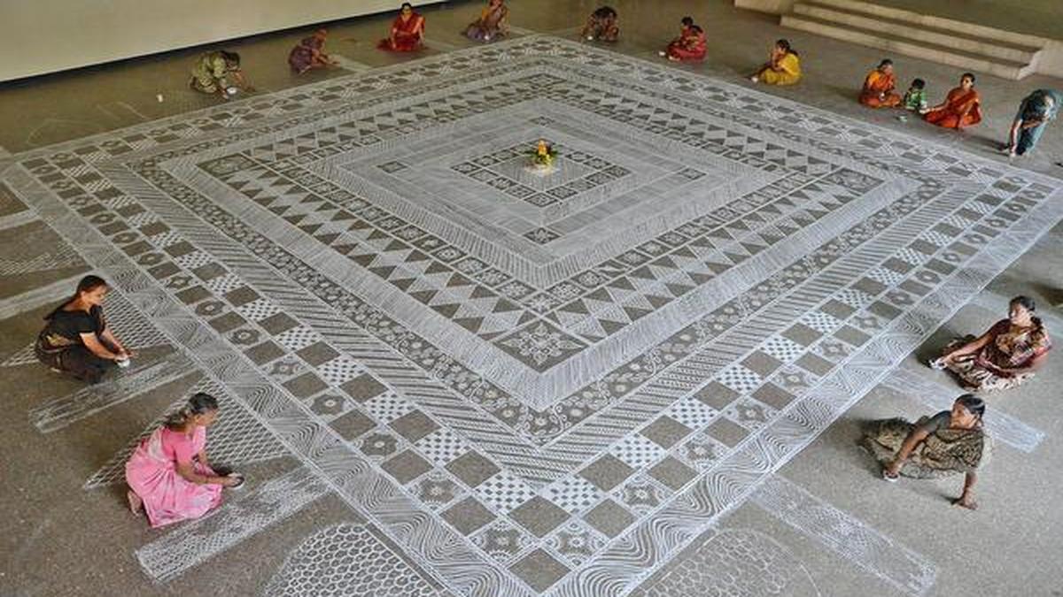 Exploring centuries of kolams - The Hindu