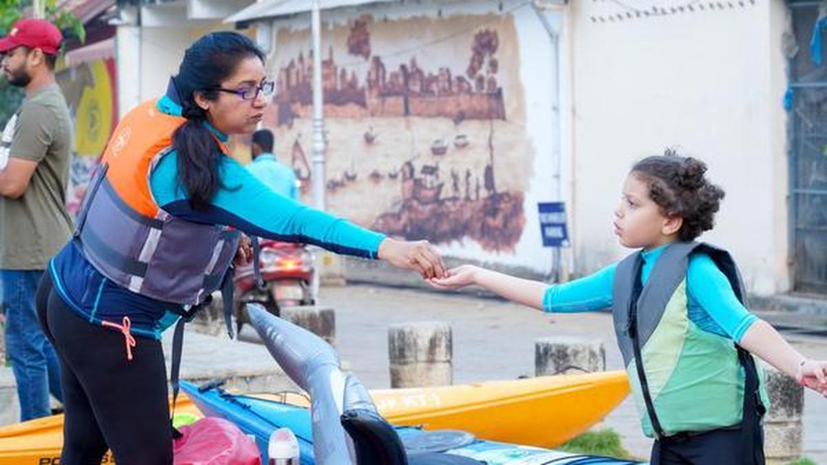 Actor Revathy talks about the joys of kayaking - The Hindu