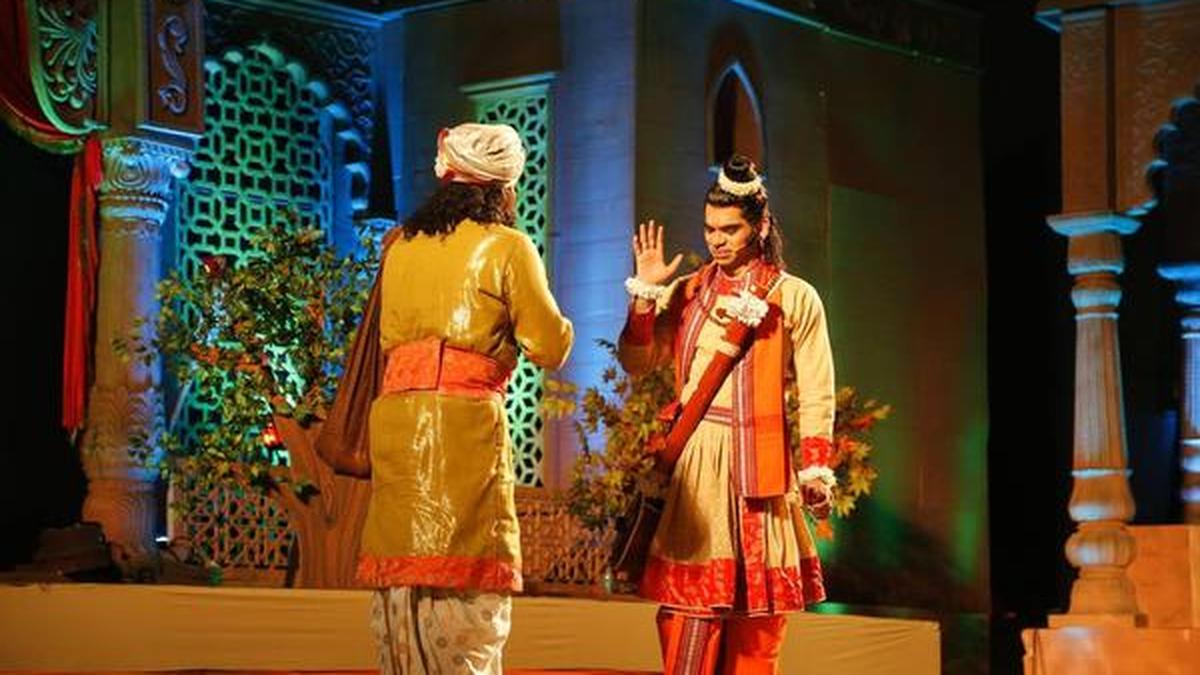 Musical drama brings epic to life - The Hindu