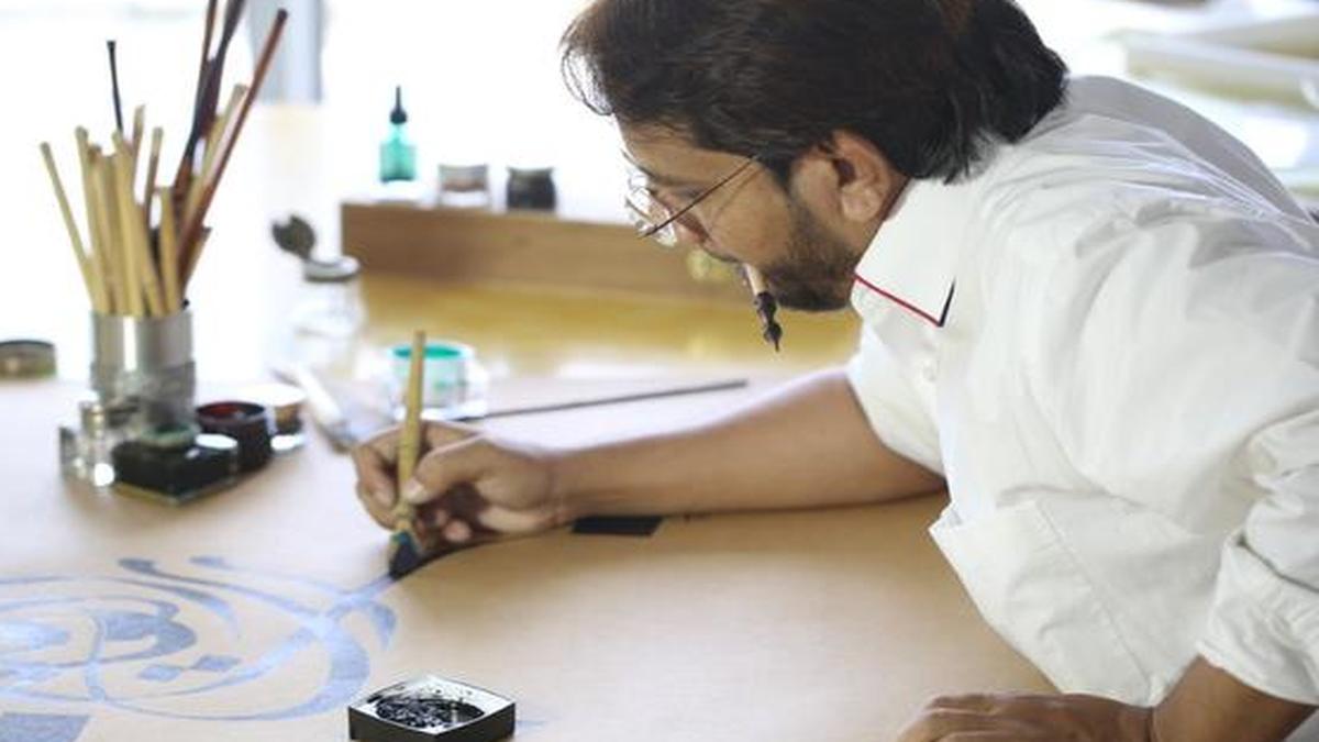 Arabic calligraphy thrives in Bengaluru institute - The Hindu