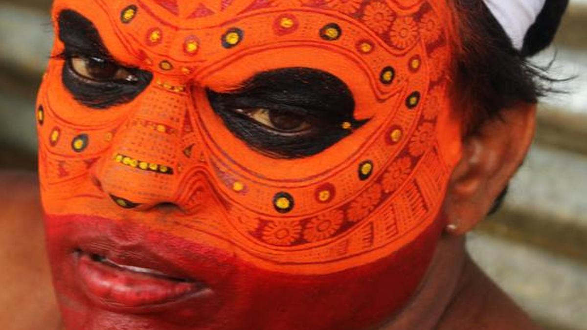 A rare spectacle of forming a new Theyyam - The Hindu