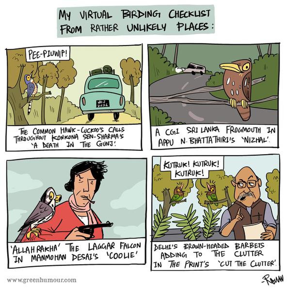 Green Humour by Rohan Chakravarty - The Hindu