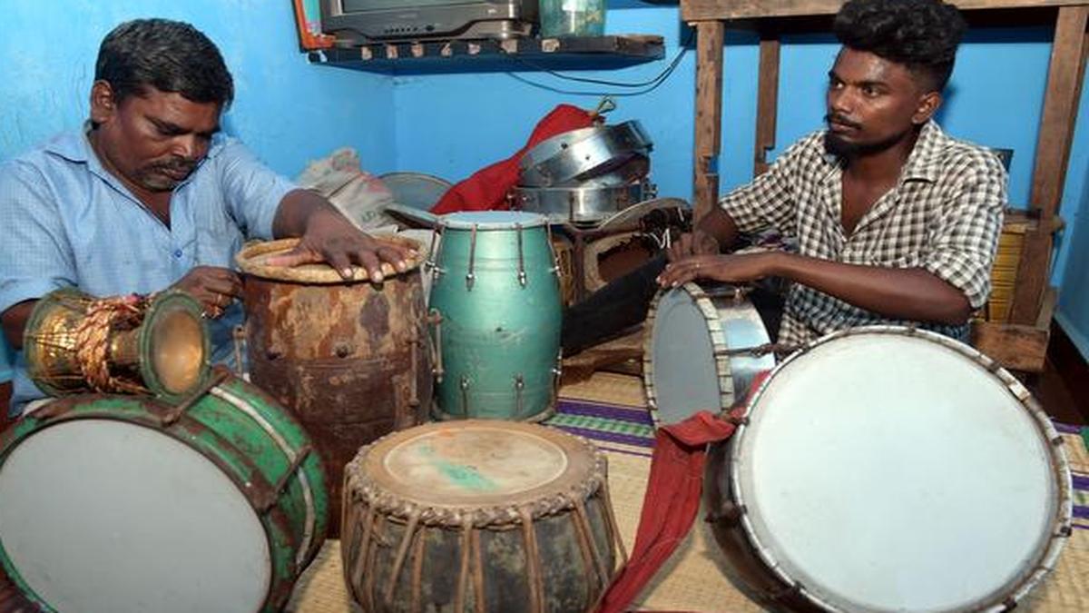 Meet Dhandapani, an artisan from North Chennai who makes the parai as ...