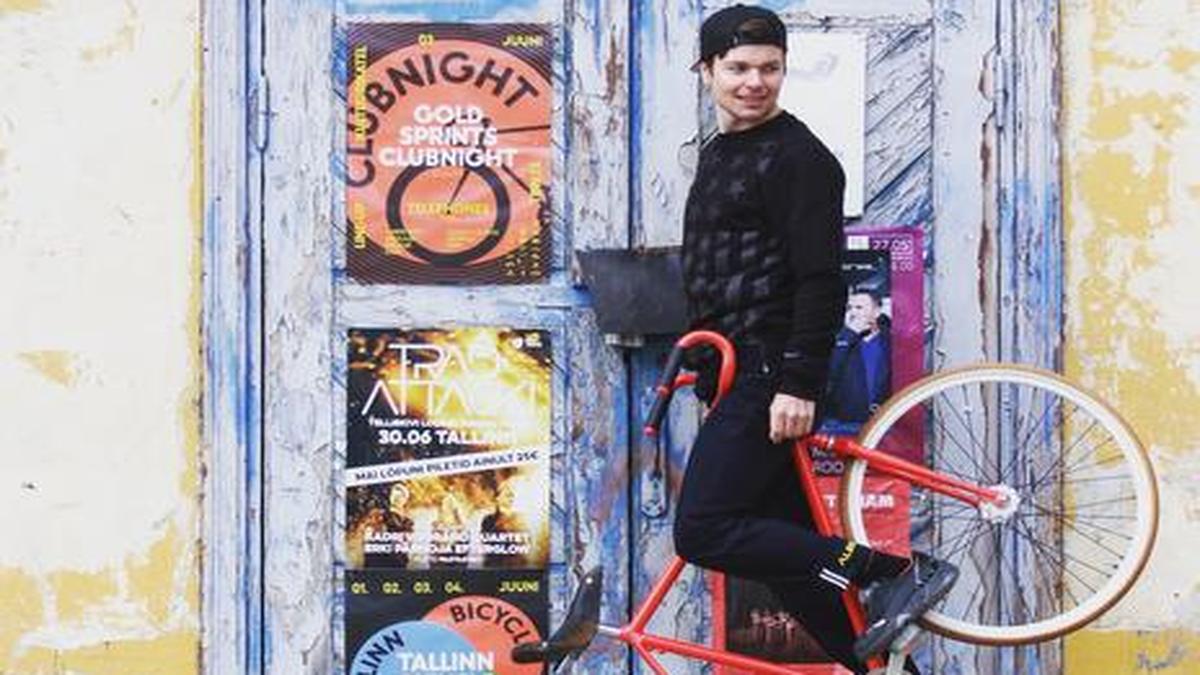 David Schnabel and his artistic cycling skills - The Hindu