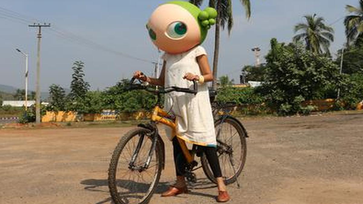 Princess Pea, an anonymous artist with an oversized anime head, is ...
