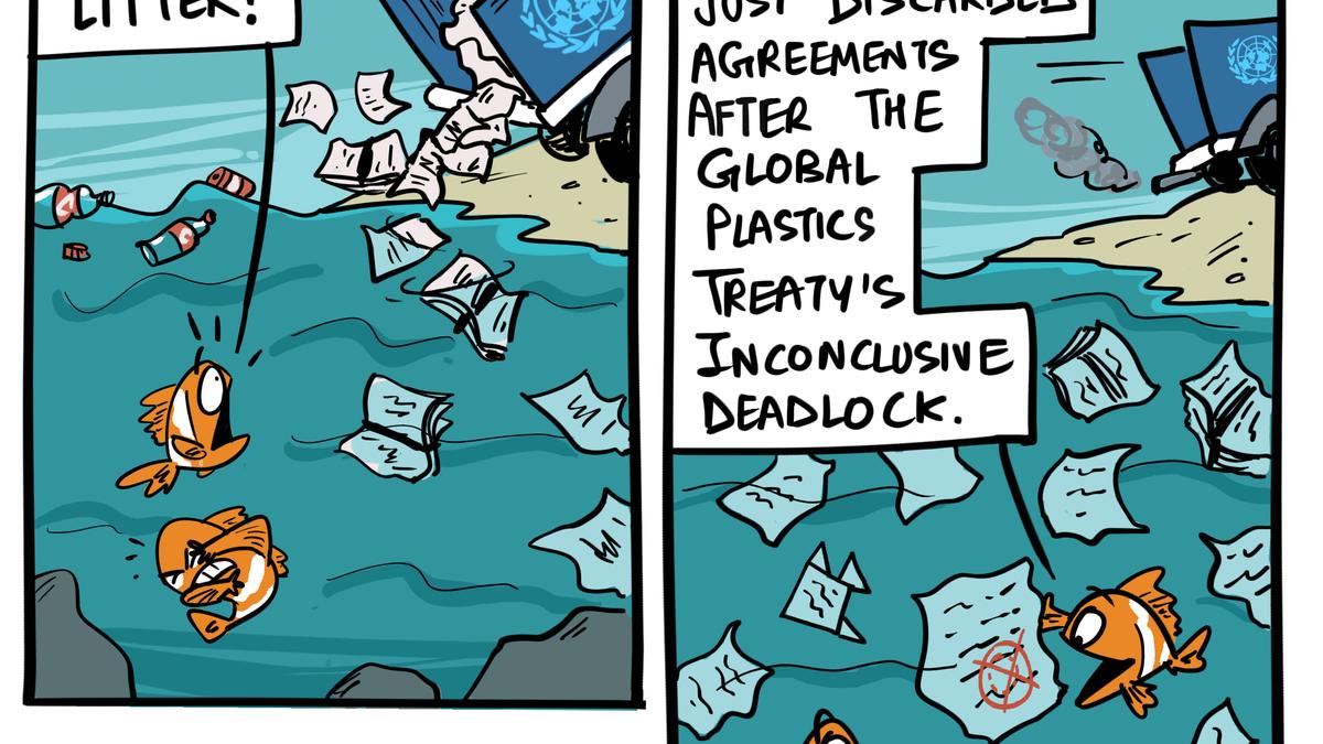 Global plastic treaty | Green Humour by Rohan Chakravarty - The Hindu