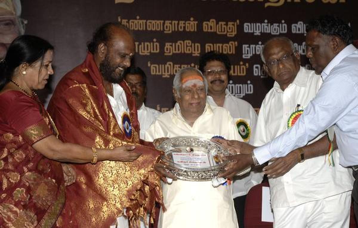 Kavirimaindhan’s Kannadasan Odyssey - The Hindu