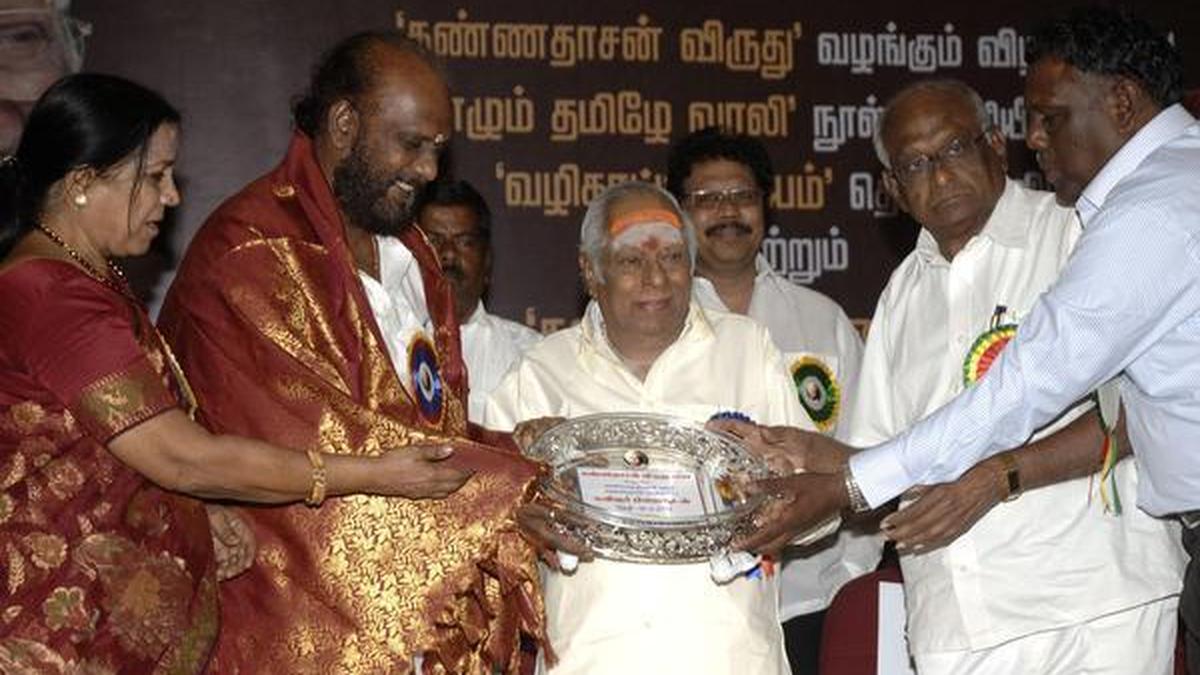 Kavirimaindhan’s Kannadasan Odyssey - The Hindu