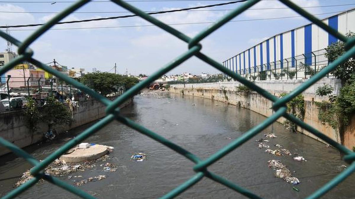 How decades of pollution turned the Vrishabhavathi river black - The Hindu