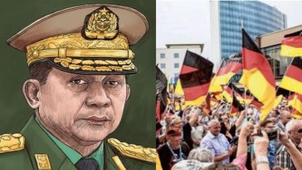 The Hindu Profiles | On Min Aung Hlaing and Alternative For Germany ...