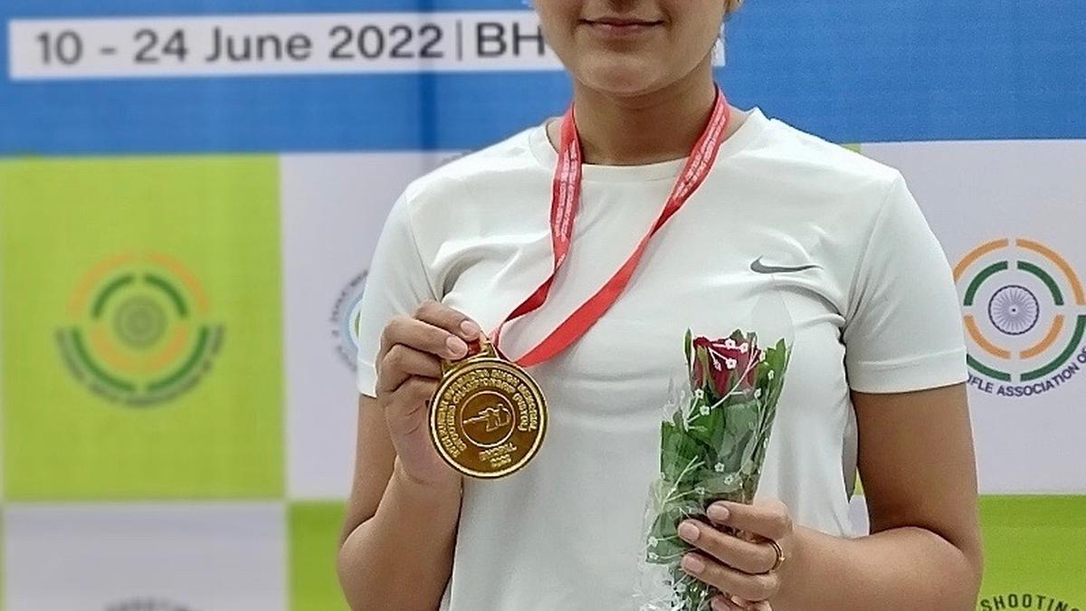 Esha wins sports pistol gold - The Hindu