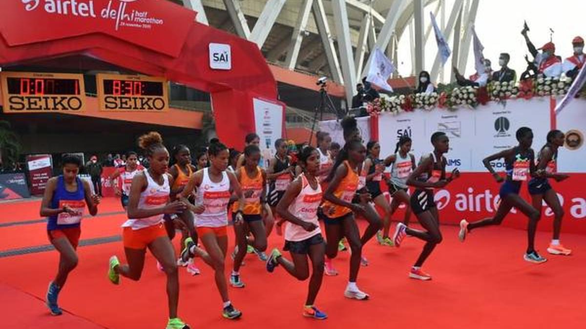 Airtel Delhi Half Marathon | Ethiopians Walelegn, Yehualaw win elite ...