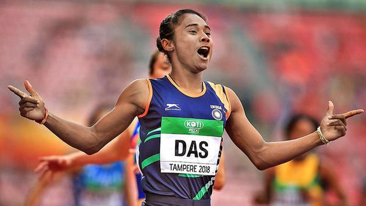 Data: Hima Das’ track records in charts - The Hindu