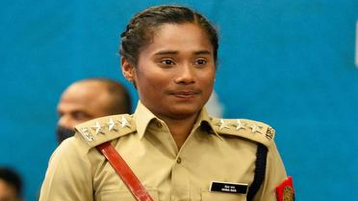 Hima inducted as DSP in Assam, says will continue her athletics career ...
