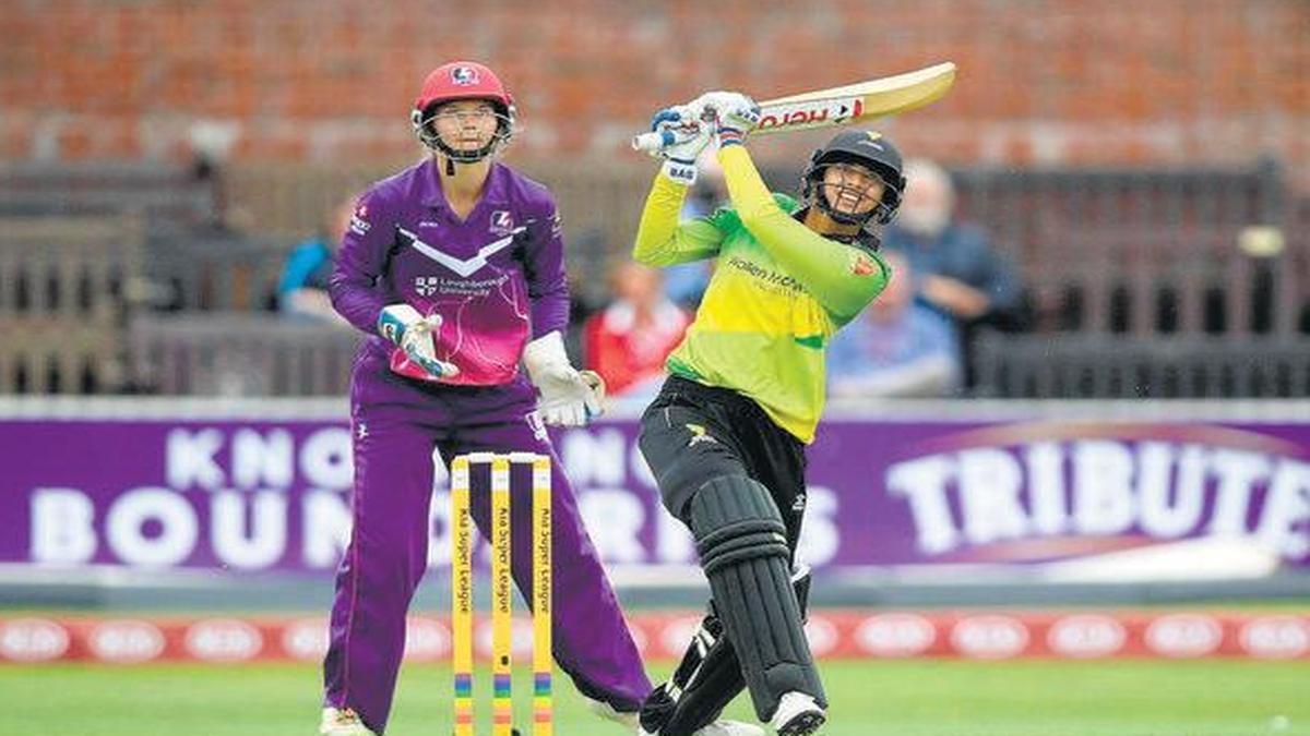 Smriti equals fastest T20 half-century - The Hindu