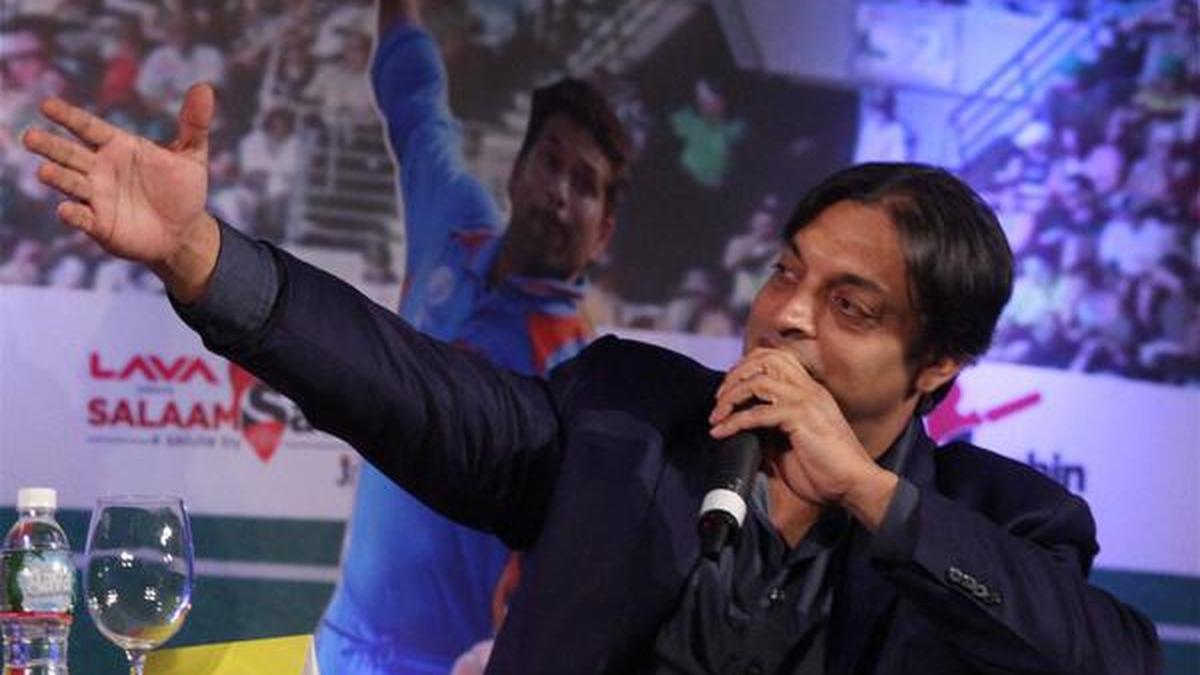 PTV host apologises to Shoaib Akhtar for on-air spat - The Hindu
