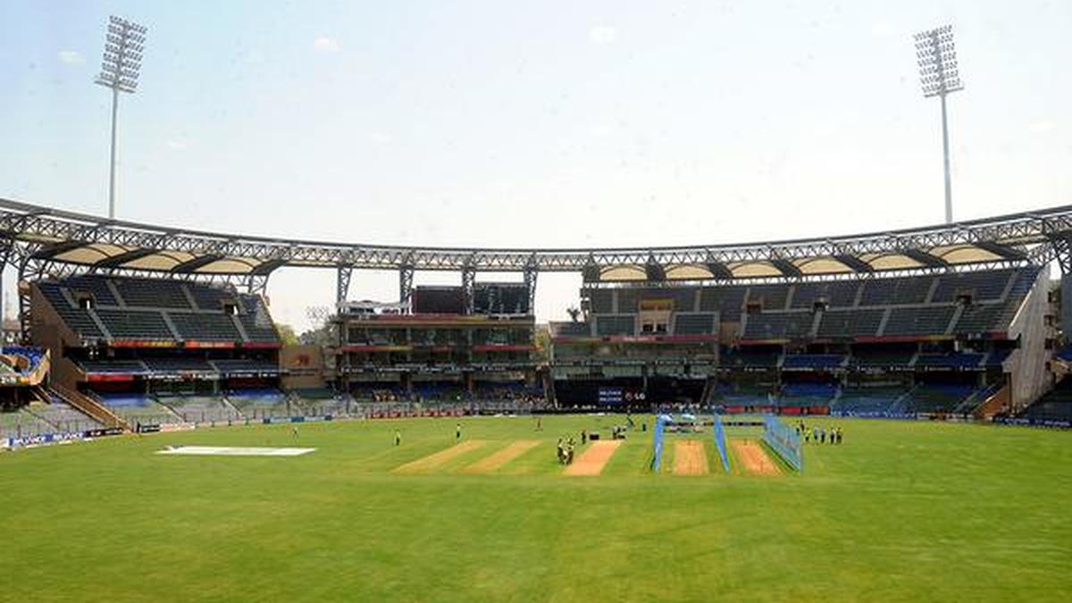 Govt. allows 100% seating capacity at Wankhede - The Hindu