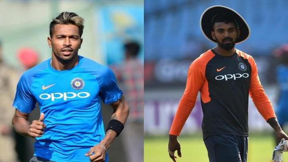 Comments in TV show: Pandya and Rahul pay for indiscretion - The Hindu