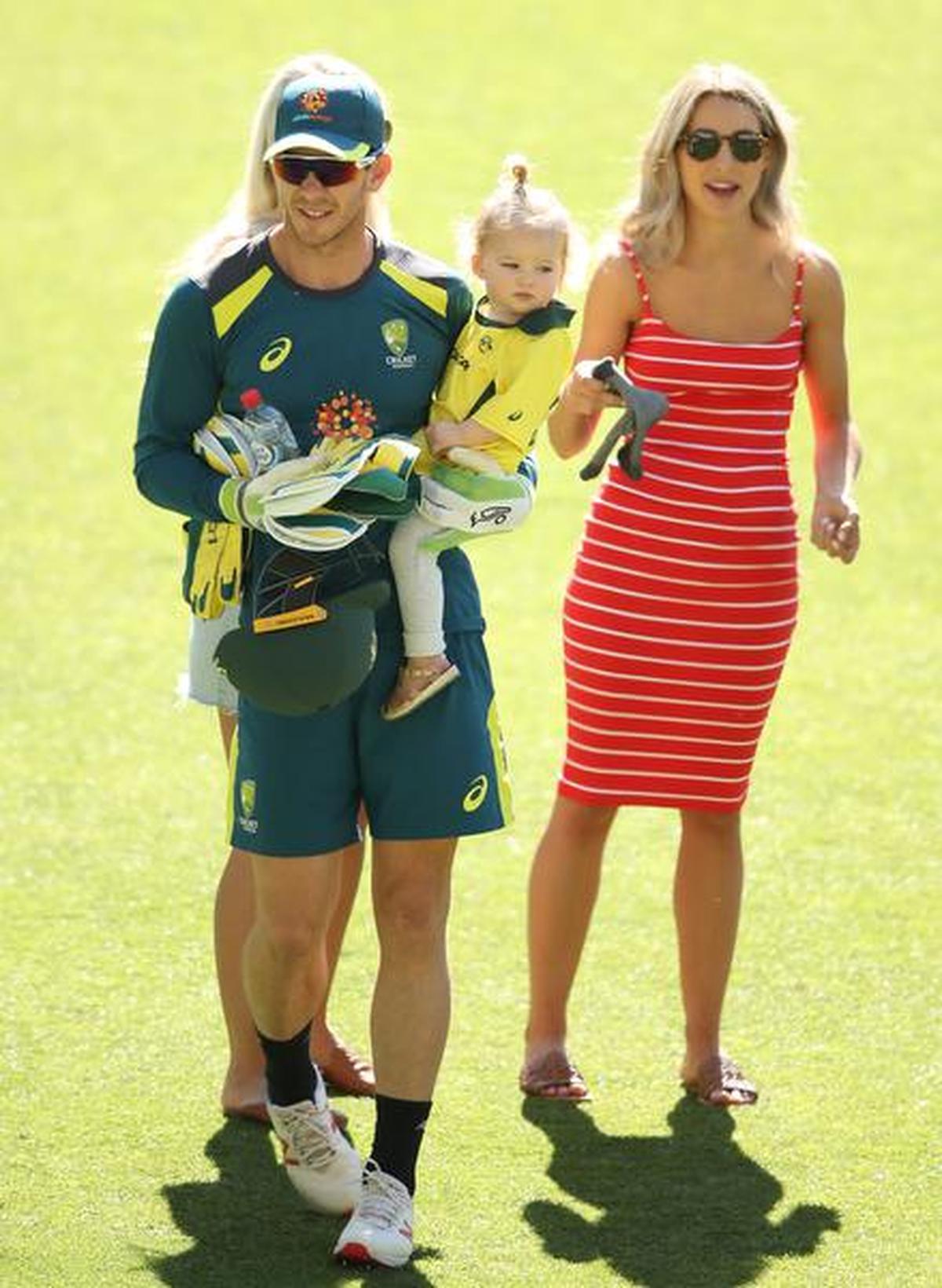 Frustrated to see it being dragged again, says Tim Paine's wife on ...