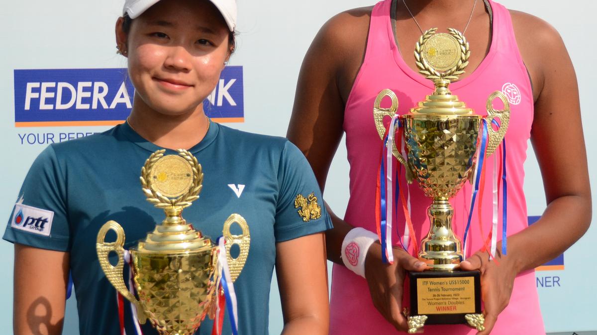 Sandeepti Singh Rao meets Vaidehi Chaudhari in final - The Hindu